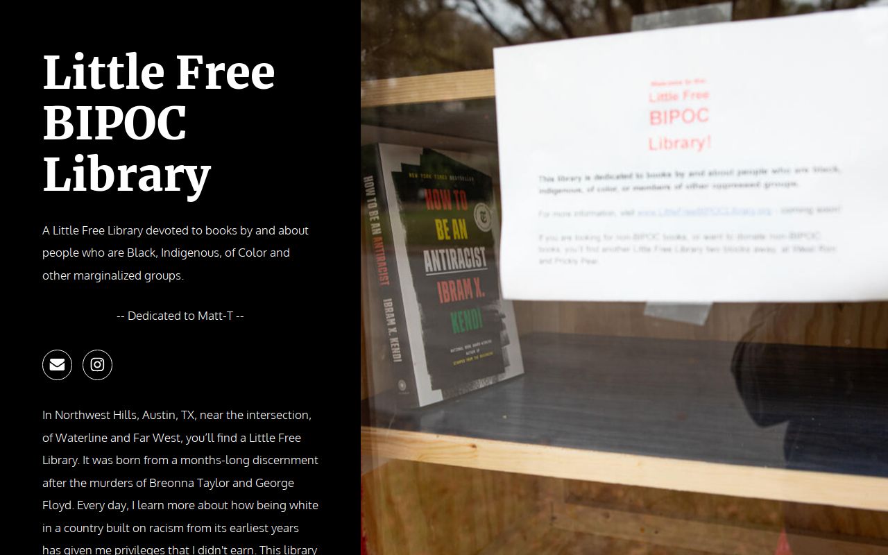 Little Free BIPOC Library